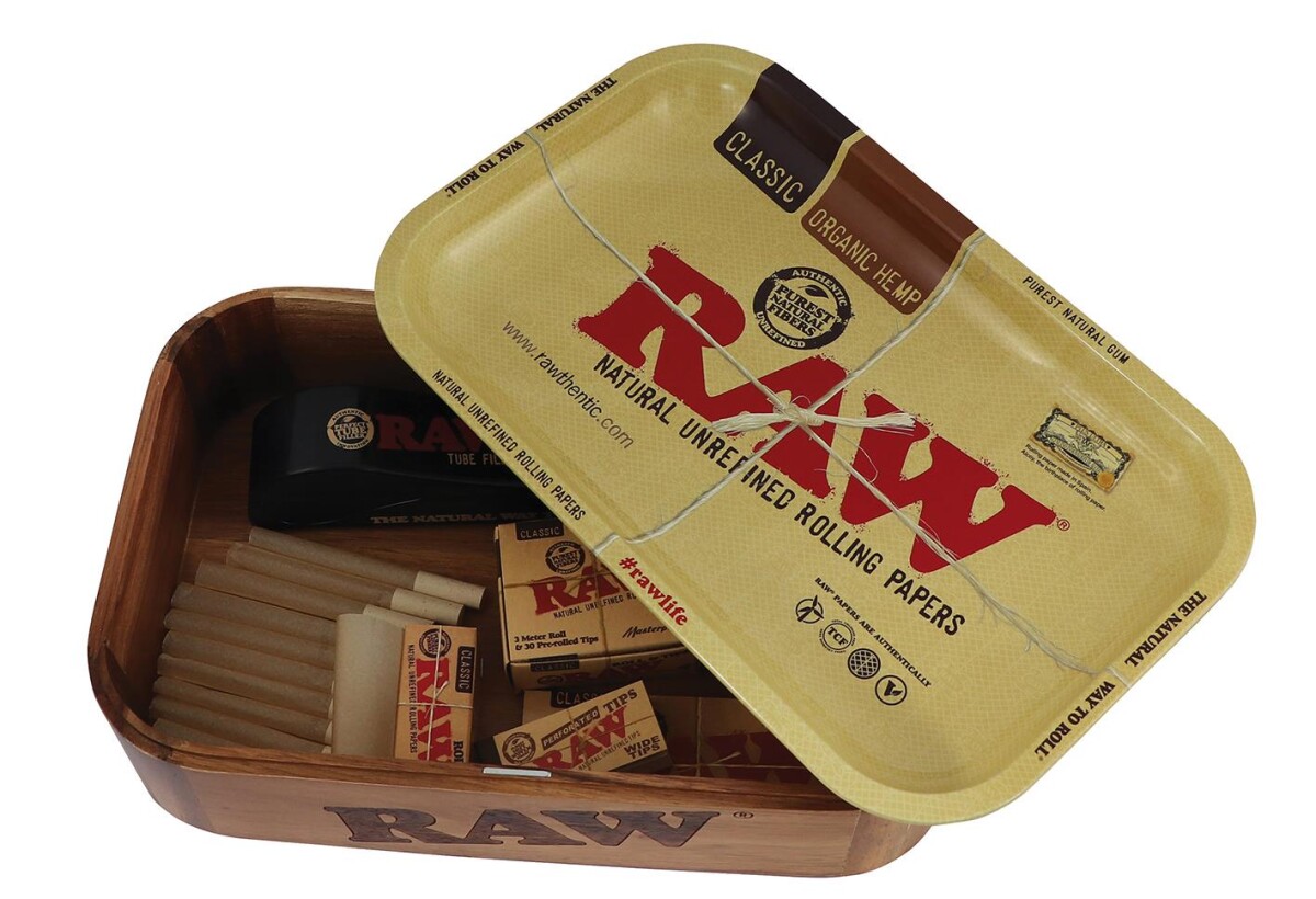 RAW Cache Box with Tray Lid - Headshop | scorpio-shop.de, 49,95
